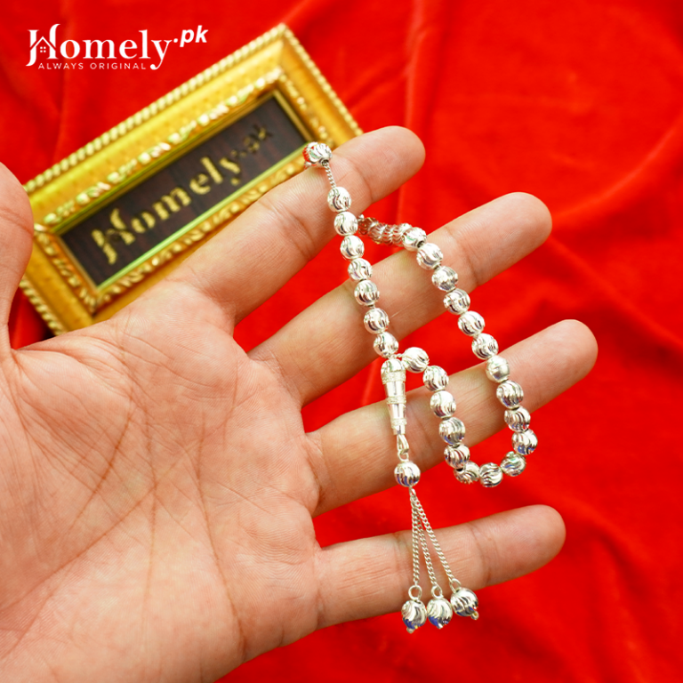 Original and Noble Chandi (Silver) Tasbih Gift Box - Homely.pk