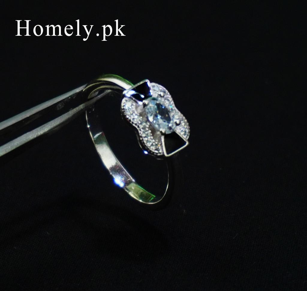 Ribbon Style Silver Ring ( Pure Chandi ) - Homely.pk