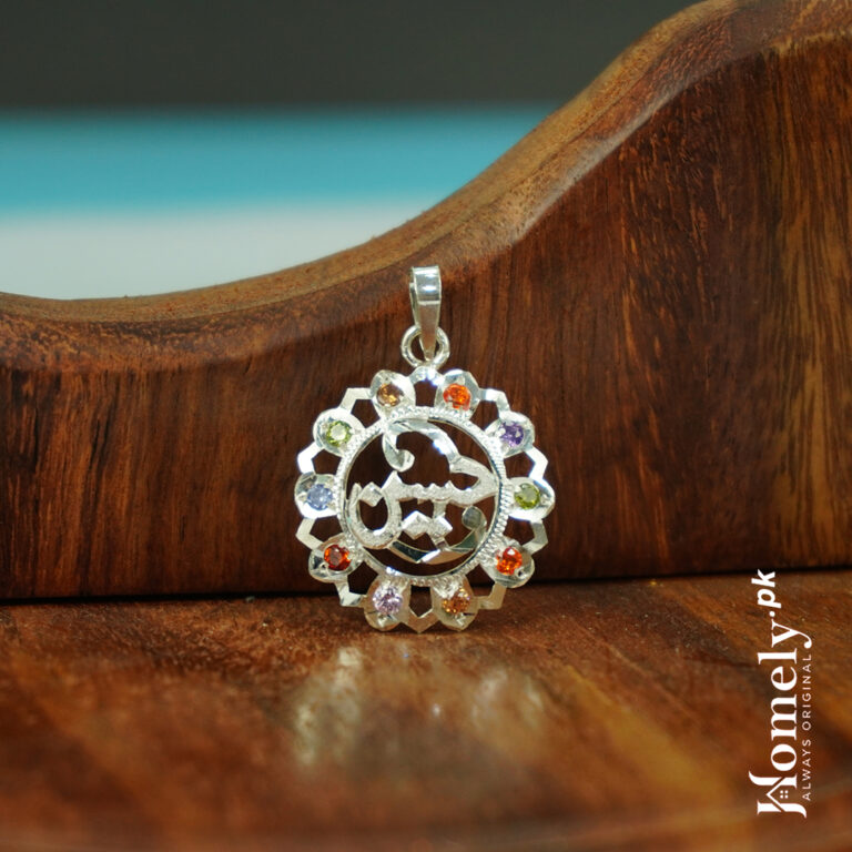 Hussain AS Name Locket Khalis Chandi - Homely.pk