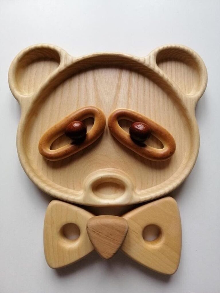 Cute Panda Food Tray For Kids - Homely.pk