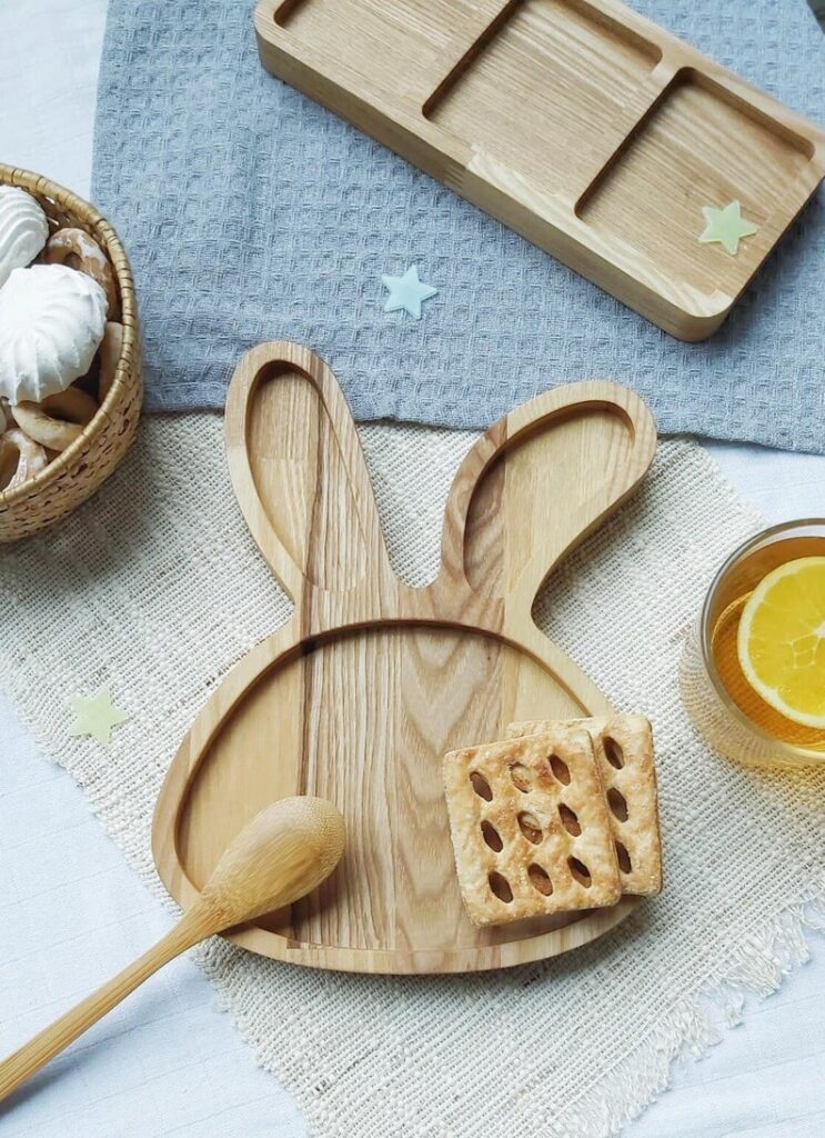 Funny Bunny Food Tray for Child's - Homely.pk